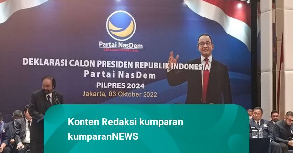 NasDem Resmi Deklarasikan Anies Baswedan Capres 2024 | kumparan.com